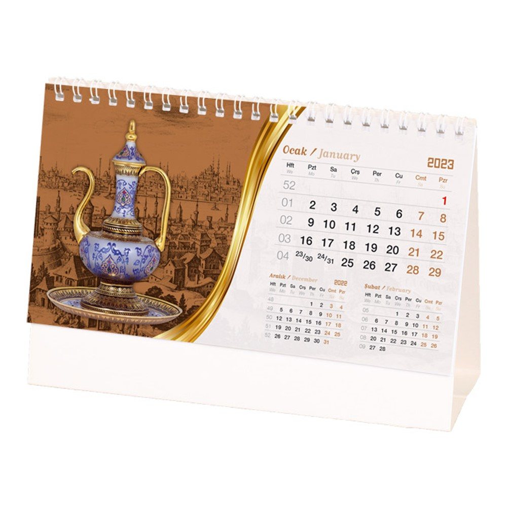 3352 – Masa Takvimi - 20 X 14 Cm | Kaplan Ofset - Matbaa Ve Promosyon ...